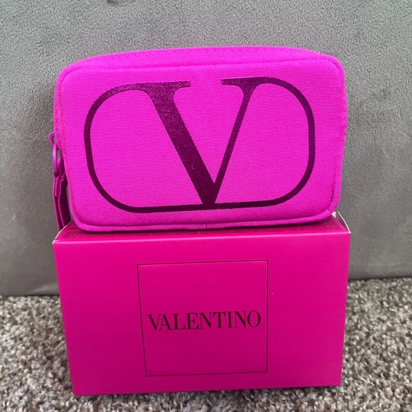 Valentino | Makeup | Valentino Spike Lipstick Set Pink V Makeup Pouch ...